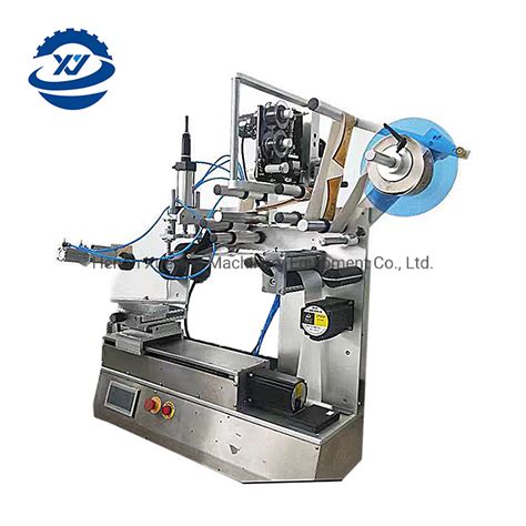 stainless steel semi automatic bottle labeler with date printing