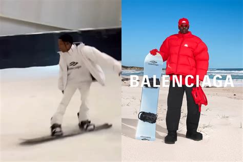 SPOTTED: Travis Scott Tries his Hand at Snowboarding Wearing Full ...