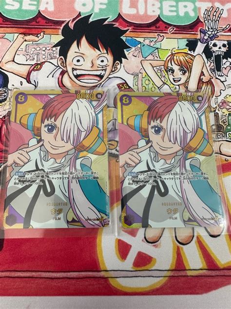 One Piece Tcg Sec Uta Op Optcg Hobbies Toys Toys Games On Carousell