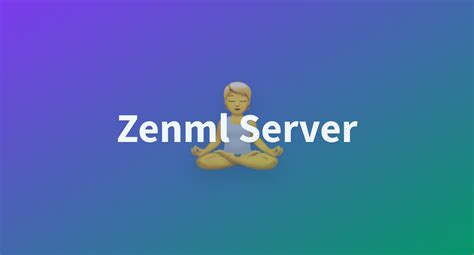 Zenml Server A Hugging Face Space By Mlops Enthusiast