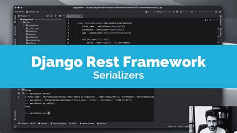 Introduction To Serializers Drf Tutorial Part 4 Youtube