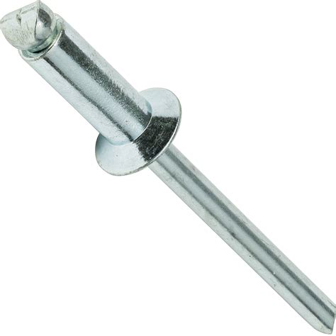 1 8 X 1 8 Countersunk Head Pop Rivets Aluminum Body Steel Mandrel 4 2