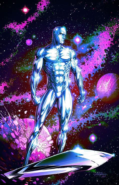 Silver Surfer By Jason Metcalf Surfista De Plata Wallpers Marvel