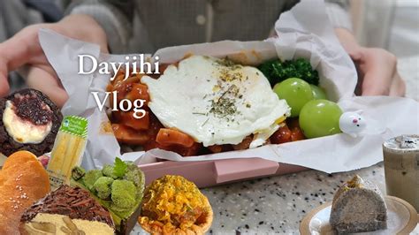 Vlog 냉털도시락 만들고 연남동 구경 소금빵에 아이스크림은 미친 조합 반차내고 떡카페까지 Youtube