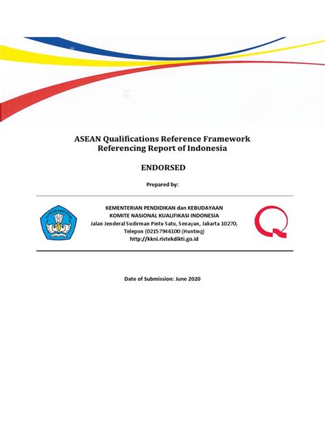 Indonesia Referencing Report Finalendorsed June 2020 Pdf Curriculum
