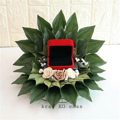 Sirih Junjung Hantaran And Bekas Cincin Untuk 2 Cincin Lazada
