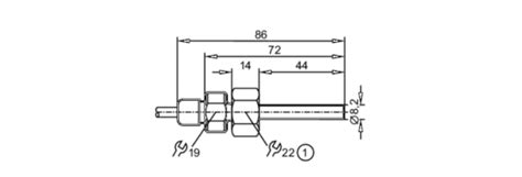 Датчик потока для подключения к оценочной электронике Sf5300 Ifm Electronic