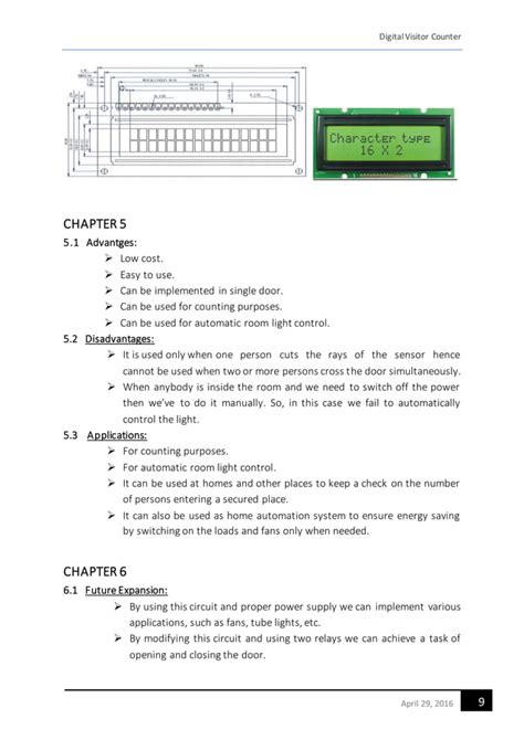 A Report On Bidirectional Visitor Counter Using Ir Sensors And Arduino
