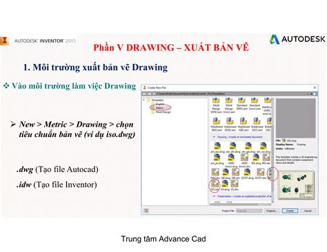 Giáo Trình Xuất Bản Vẽ Autodesk Inventor 2015 Advance Cad Pdf