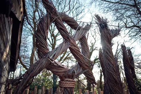 Wicker Man Alton Towers Resort Wooden Roller Coaster Blooloop
