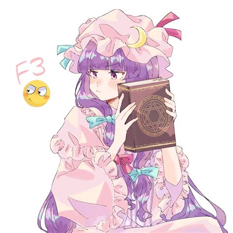 Patchouli Knowledge Touhou Drawn By Ut0wv Danbooru