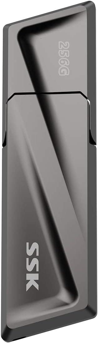 Ssk Ssd Usb 32 Gen2 Da 256 Gb Lettura Fino A 550 Mbs E Scrittura Da