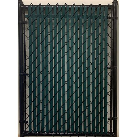 Pexco 5 Ft H X 1 In W Green Hdpe Fence Slat 82 Pack In The Chain Link