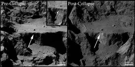 Imagen Sin Precedentes Un Derrumbe En Un Cometa Mostró Su Núcleo De
