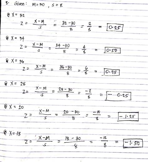 [solved] 6 For A Population With A Mean Of U 100 And A Standard Deviation Course Hero