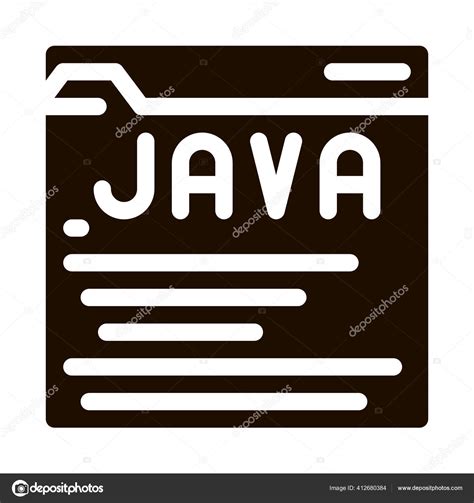 Coding Language Java System Vector Icon Digital Script Function Coding