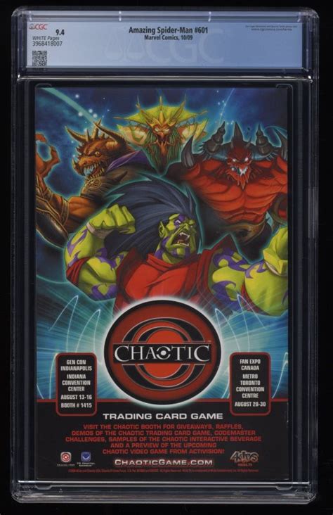 Amazing Spider Man 601 Cgc Nm 94 Red Headed Stranger J Scott