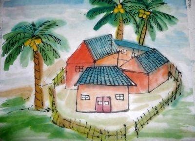 孩子最爱彩色风景简笔画图 通俗易懂 做父母收藏起来
