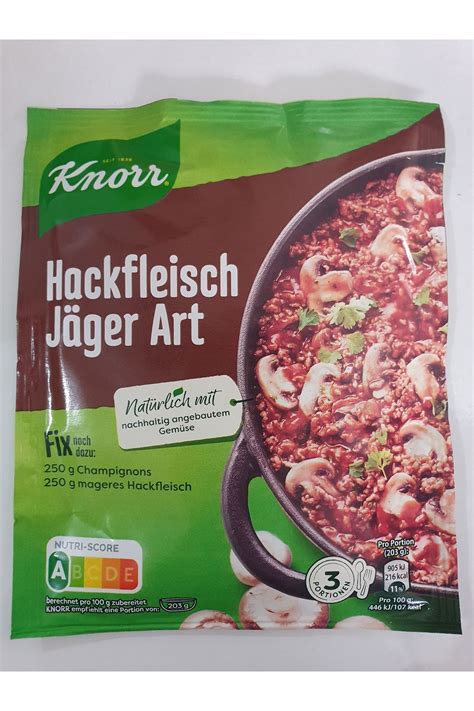 Knorr Hackfleisch Jäger Art 36g Fiyatı Yorumları Trendyol