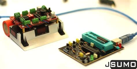 How To Make Mini Sumo Robot With EASYBOARD Code Included JSumo