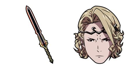 Fire Emblem Xander And Siegfried Sword Cursor Custom Cursor