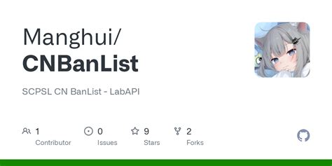 Github Manghuicnbanlist Scpsl Cn Banlist Labapi