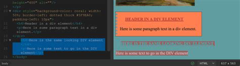 Css And Div Element