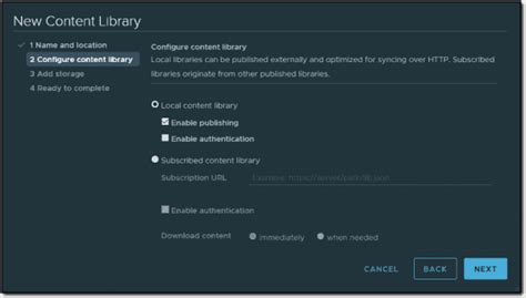 How To Configure VSphere Content Library Sysops