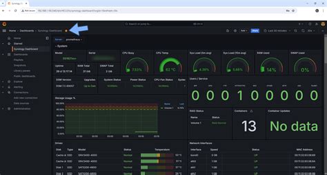 Monitor Your Synology With Grafana And Prometheus Dashboard Marius Hosting