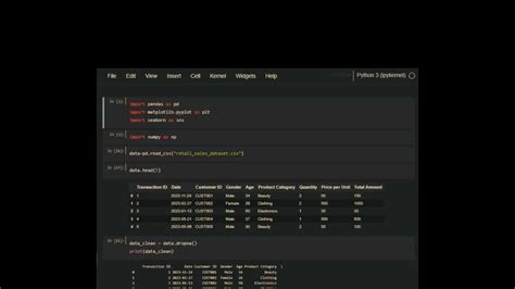 mohammed ismail on linkedin dataanalytics jupyternotebook