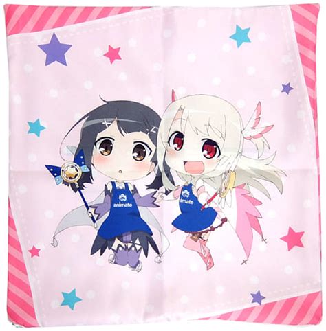 駿河屋 イリヤ＆美遊 特製クッションカバー 「blu Raydvd Fatekaleid Liner プリズマイリヤ ドライ