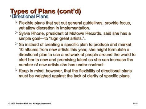 Lec 4 Planning And Gols Ans Goals Types Of Plans Types Of Goal