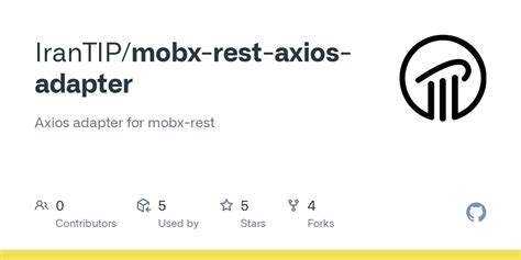Github Irantip Mobx Rest Axios Adapter Axios Adapter For Mobx Rest