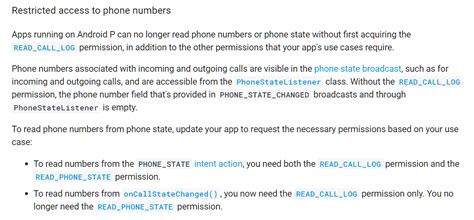 new permission group in android p makes it clear when apps want to read