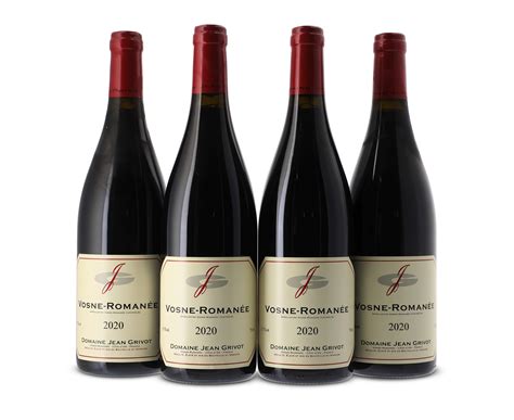 Domaine Jean Grivot Vosne Romanée 2020 Côte De Nuits In Six Bottle