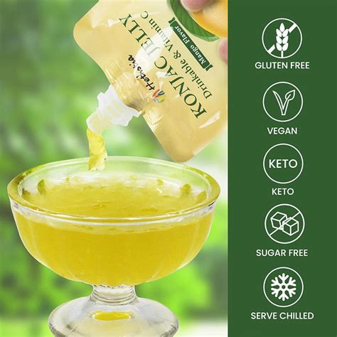 Konjac Jelly Mango Flavor Best Konjac Food Brand • Hethstia