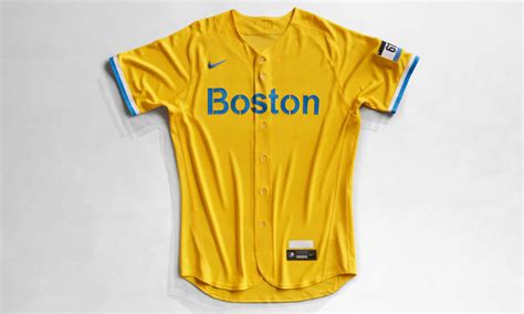 Nike Boston Red Sox “city Connect” Uniforms Cool Material