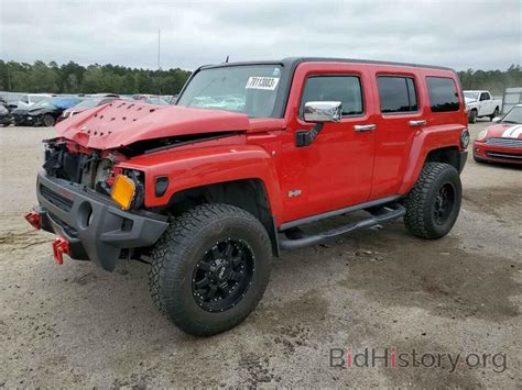 Report 5GTDN13E378129855 HUMMER H3 2007 RED GAS Price And Damage History