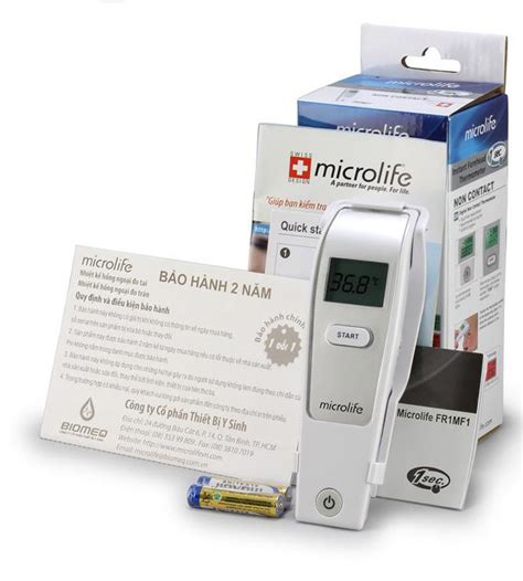 NHIỆT KẾ HỒNG NGOẠI ĐO TRÁN MICROLIFE FR1MF1