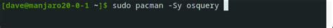 use sql and osquery to check your hardware on linux