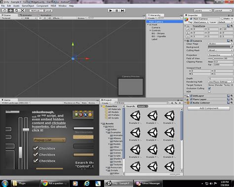 Why Scene View Dont Show Anything But Game View Is Ok With Ngui