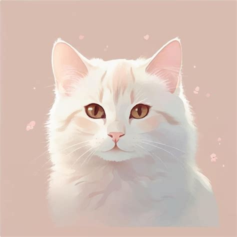 Premium Vector Cute Cat Illustration