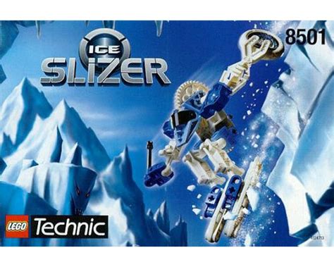 Lego Set 8501 1 Ski Ice Slizer 1999 Technic Throwbot Slizer