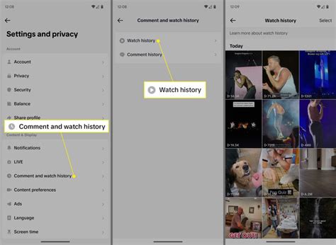 How To See Your Tiktok Watch History