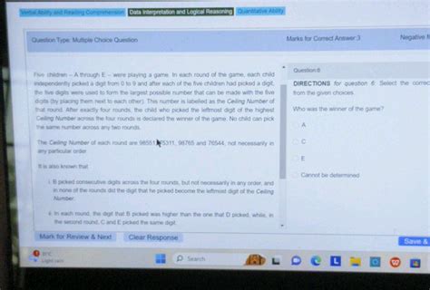 Vertal Abilly And Reading Comprehension Data StudyX