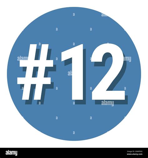 12 Count Stock Vector Images Alamy