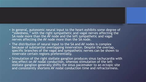 Autonomic Nervous System Effects On The Heart And Pptx