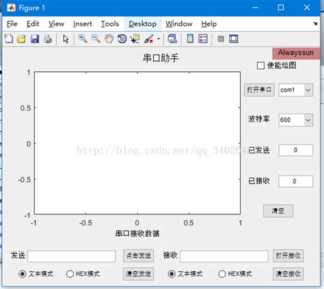 基于matlab Gui的串口通信matlab Guibytes Csdn博客