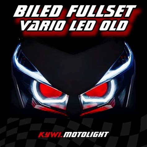 Jual Paket Biled Fullset Turbo SE EXPERIENCE Honda Vario LED Old