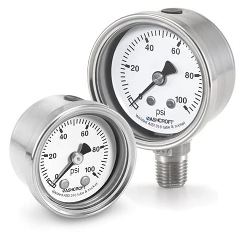 Ashcroft S Analog Pressure Gauge Jual Harga Price Indomultimeter